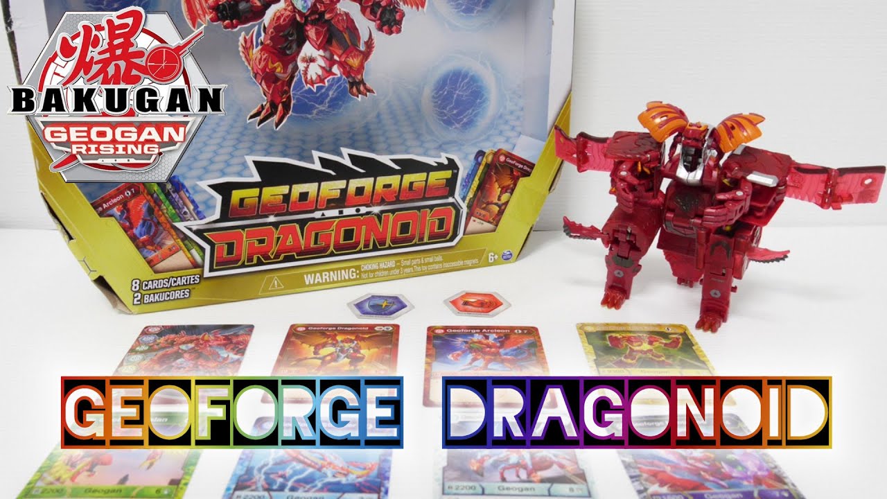 GEOFORGE DRAGONOID!!! Most Fragile Bakugan Ever?? | Geogan Rising ...