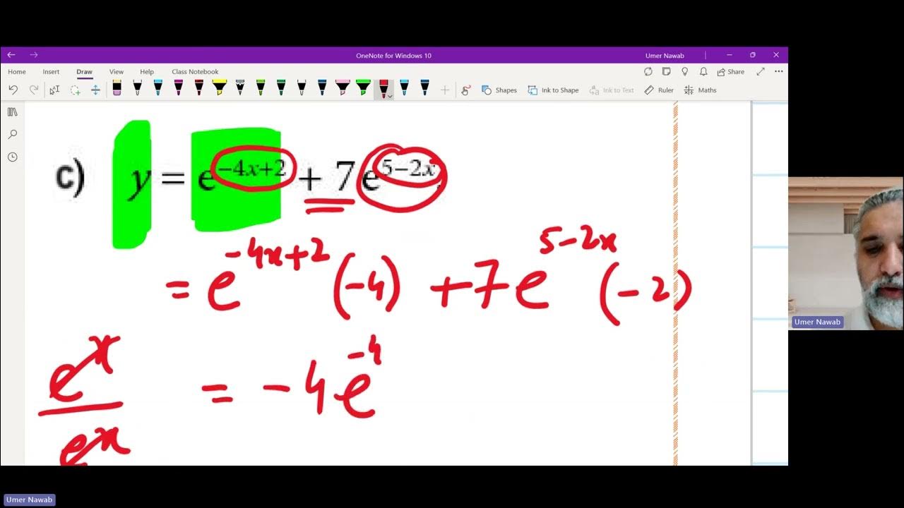 Eot2 Differentiation 9709 Pure 3 Exam revision - YouTube