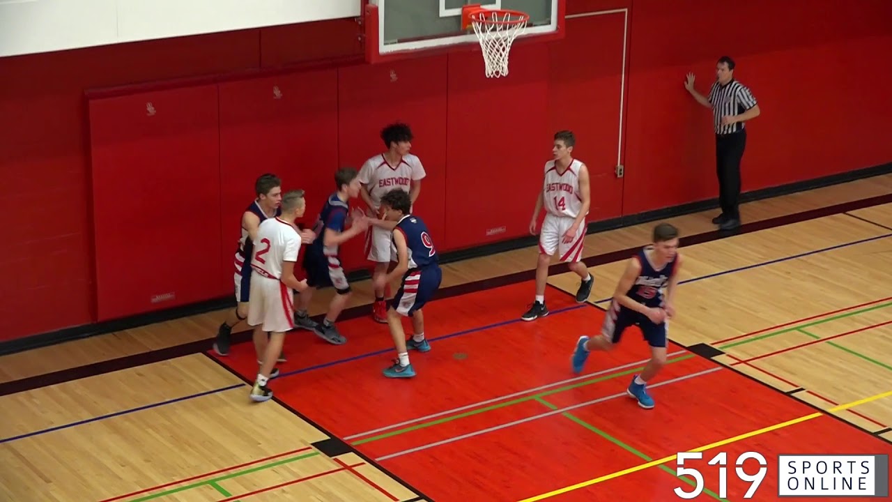 WCSSAA Jr. Basketball - Waterloo Collegiate vs Eastwood - YouTube