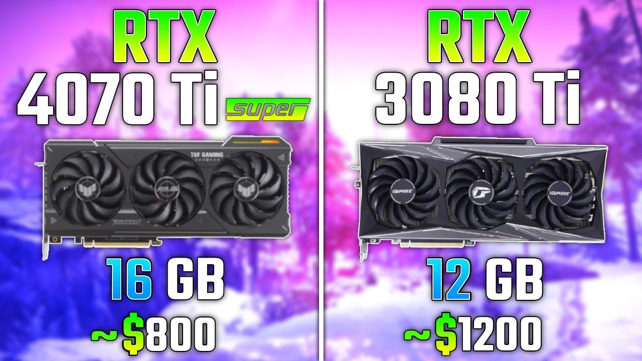 RTX 4070 Ti SUPER vs RTX 3080 Ti | Test in 7 Games - YouTube