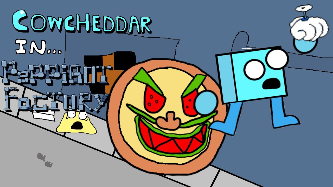 ChedRbot Factory (Cowcheddar In Peppibot Factory) Pizza Tower Animation ...