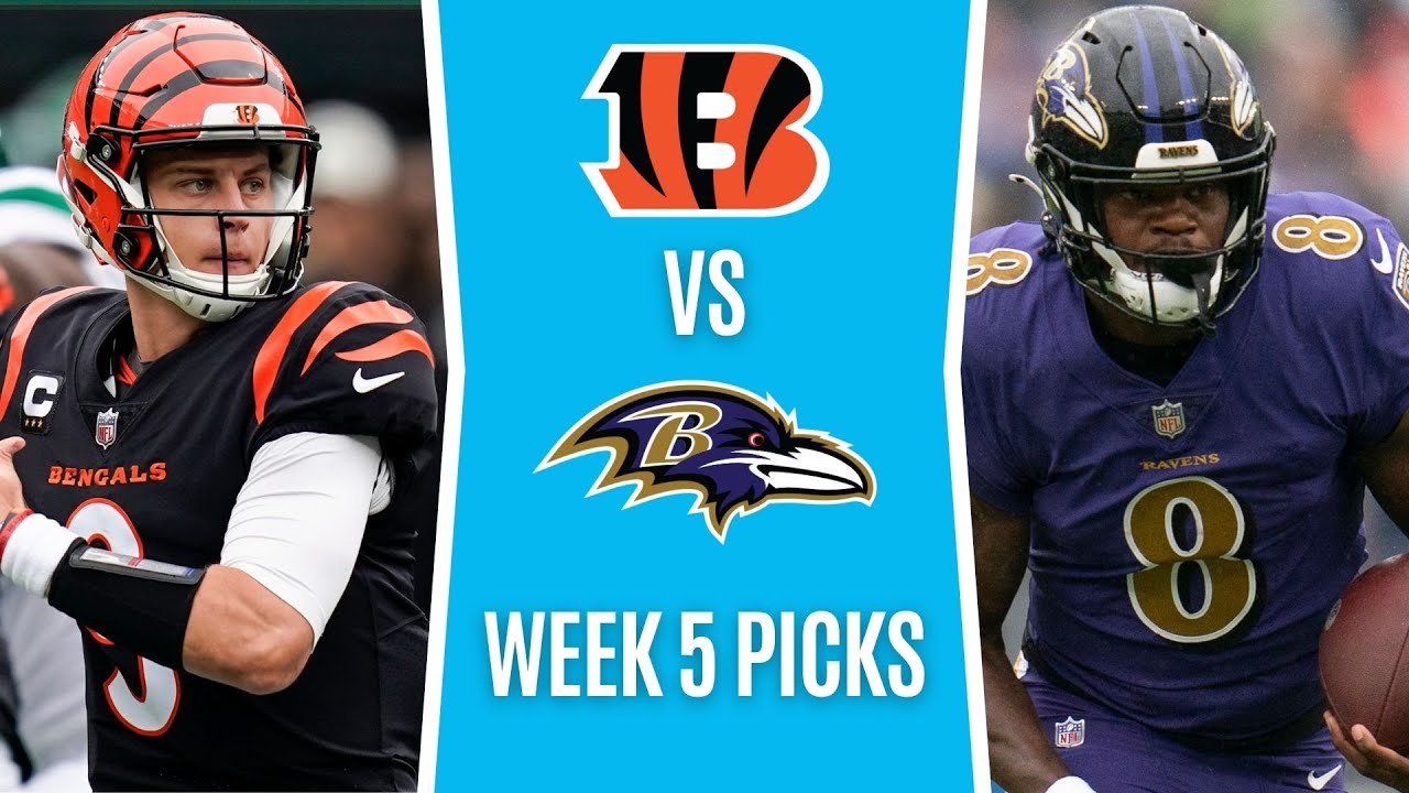 Sunday Night Football Nfl Picks Week 5 Bengals Vs Ravens Snf Free