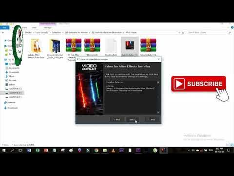 Saber error fix in Adobe after effect cc without sound just in 3 minute ...