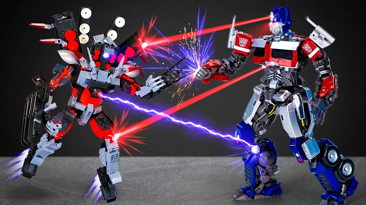 LEGO Titans vs. Transformers - The EPIC Showdown You've Been Waiting ...