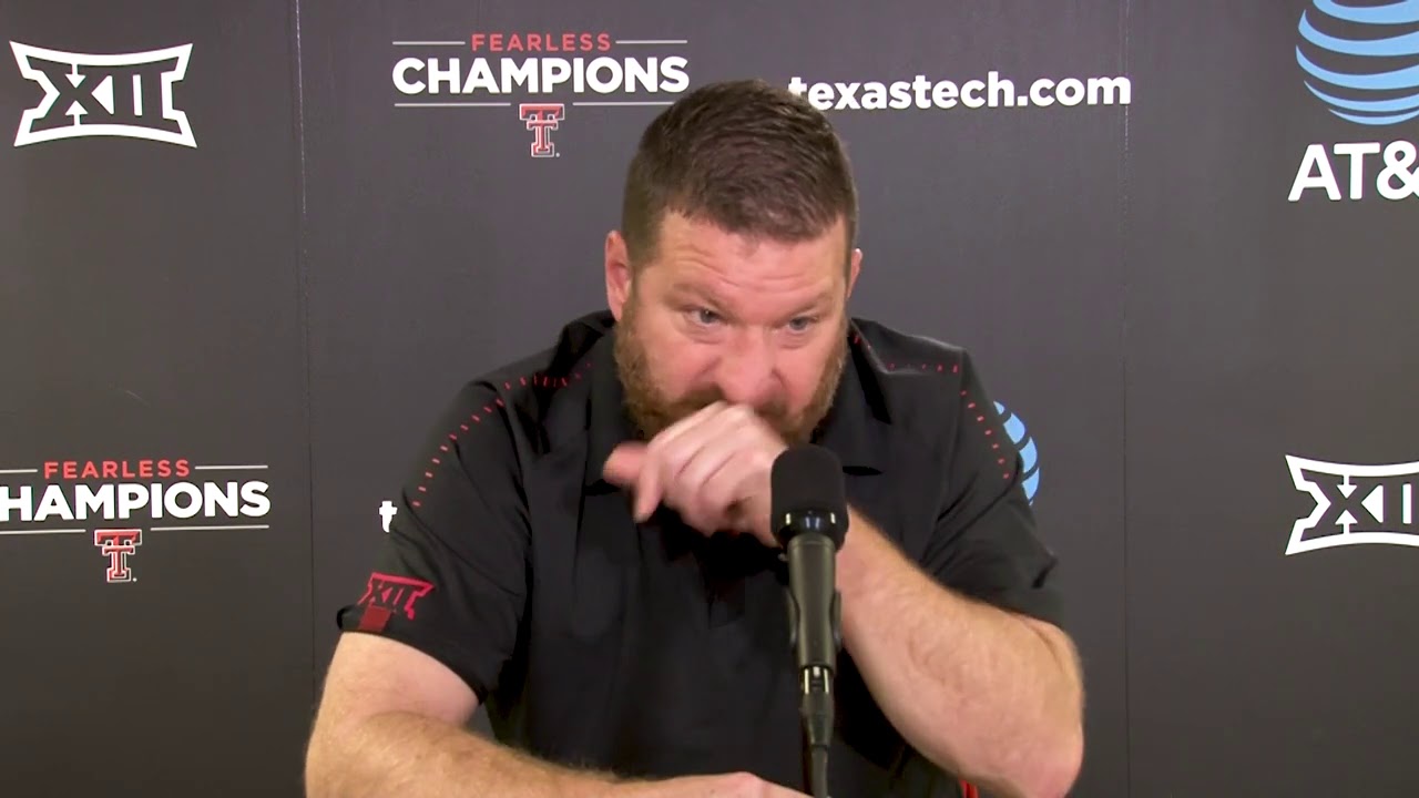 Texas Tech Press Conference - YouTube