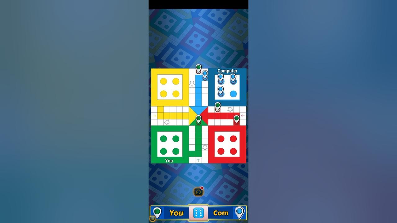 LUDO KING PLAYER VS COMPUTER (3-0) - YouTube