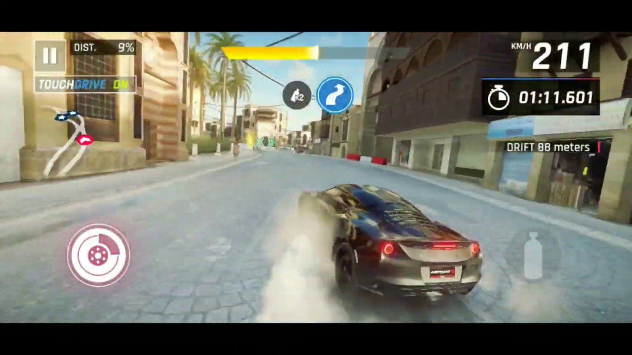ASPHALT 9 : LEGENDS || UNSTOPPABLE POLICE KNOCKDOWN GAMEPLAY - YouTube