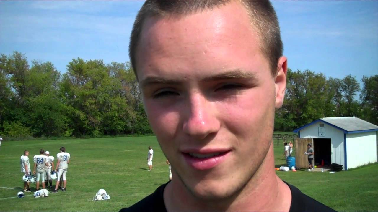Anamosa wide receiver Josh Schulte - YouTube