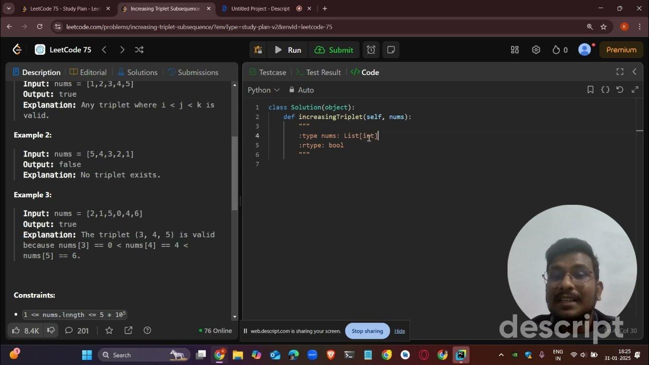 LeetCode Day 21 : Move Zeroes , Day 41 of 100 days series python learning Series ,LeetCode in ...