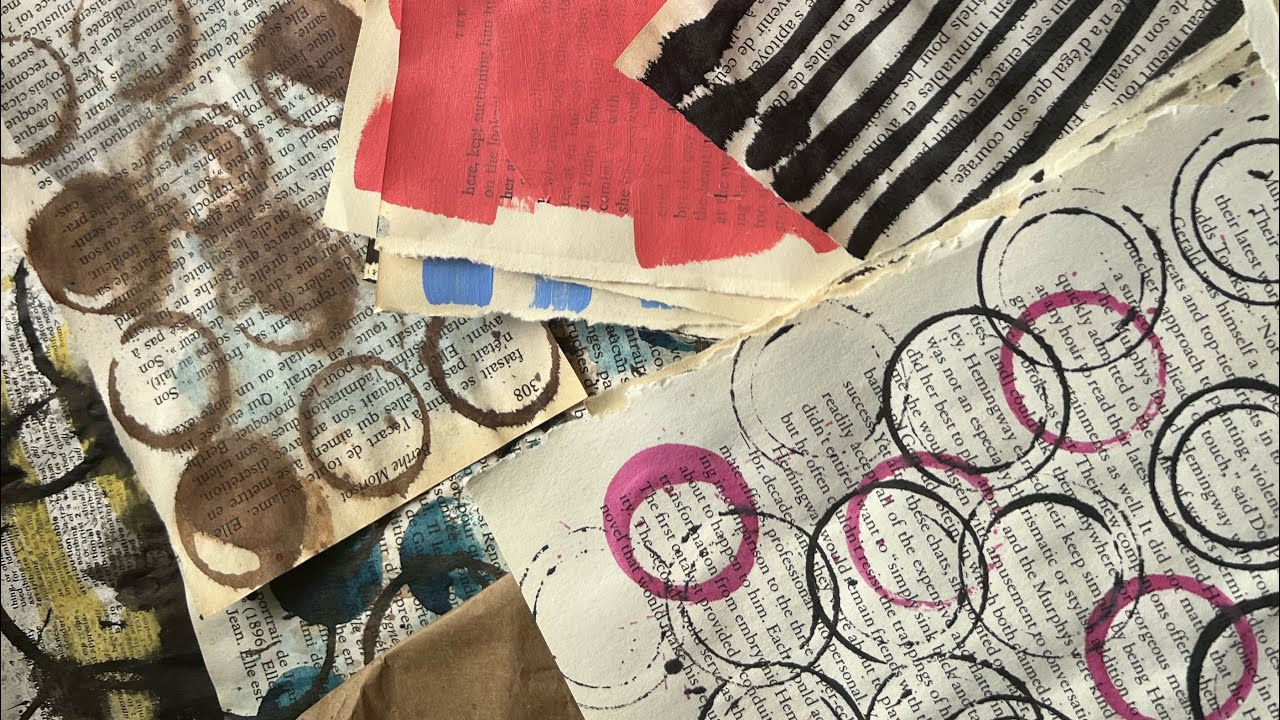 Mark making tutorial - YouTube