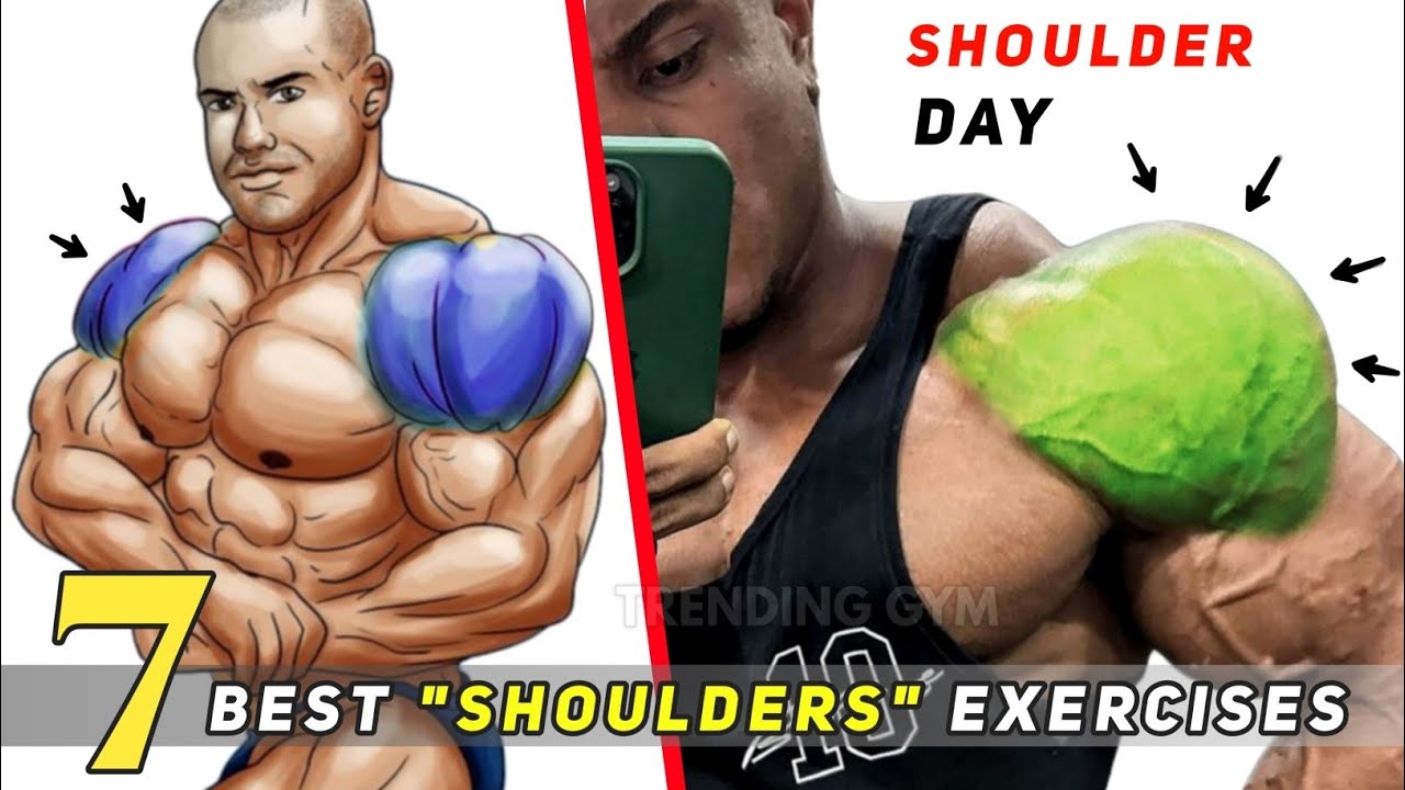 Best Shoulder Exercises Routine - (7 Shoulders Workouts Routines) - YouTube