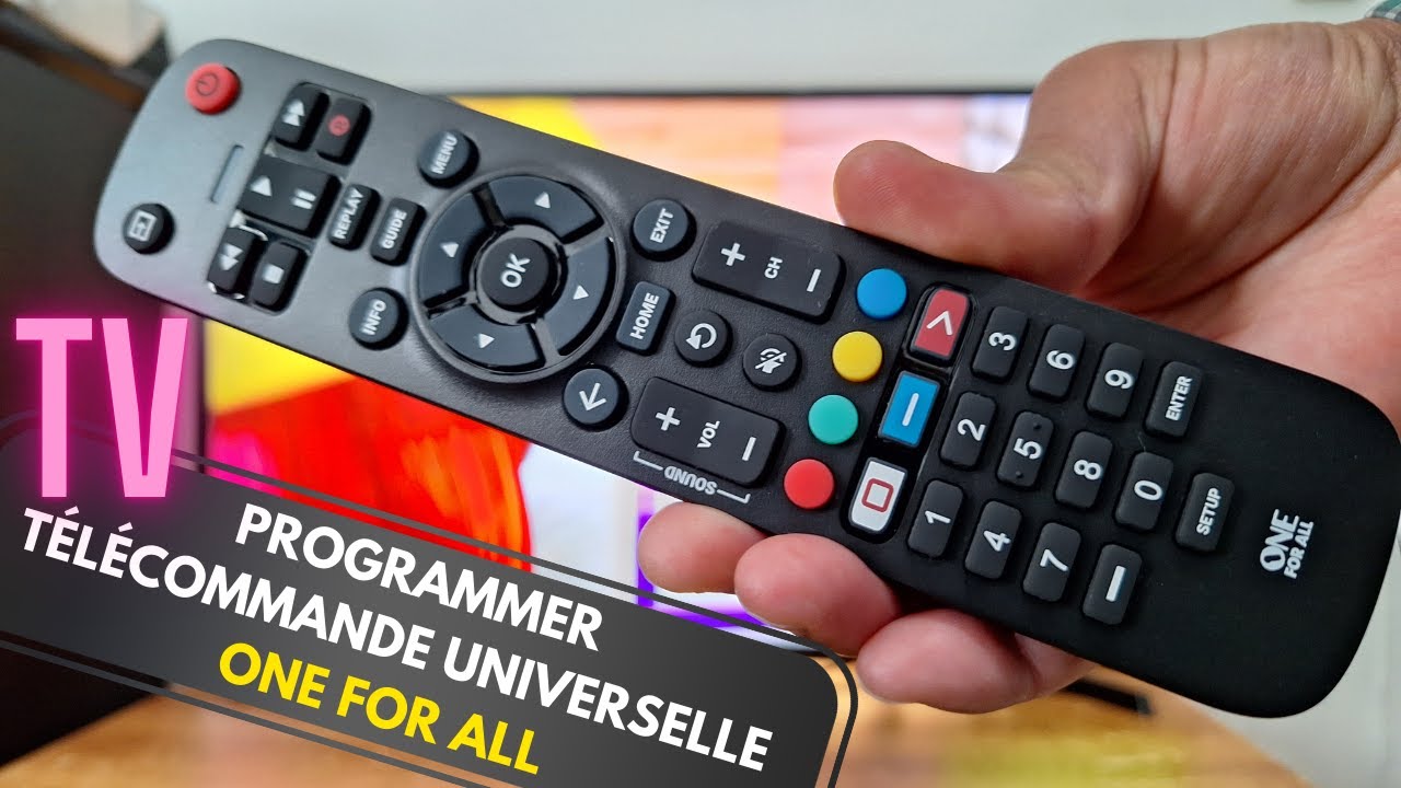 Comment programmer une télécommande universelle One For All avec toutes ...