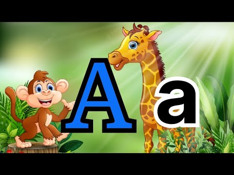 Learn alphabet/ alphabet a to z/ A to Z English alphabet - YouTube