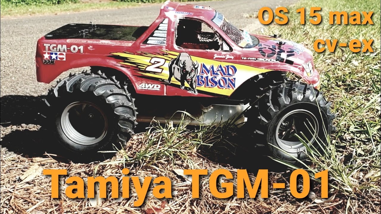 Tamiya TGM-01 Mad Bison kit # 44025, vintage nitro rc monster truck w ...