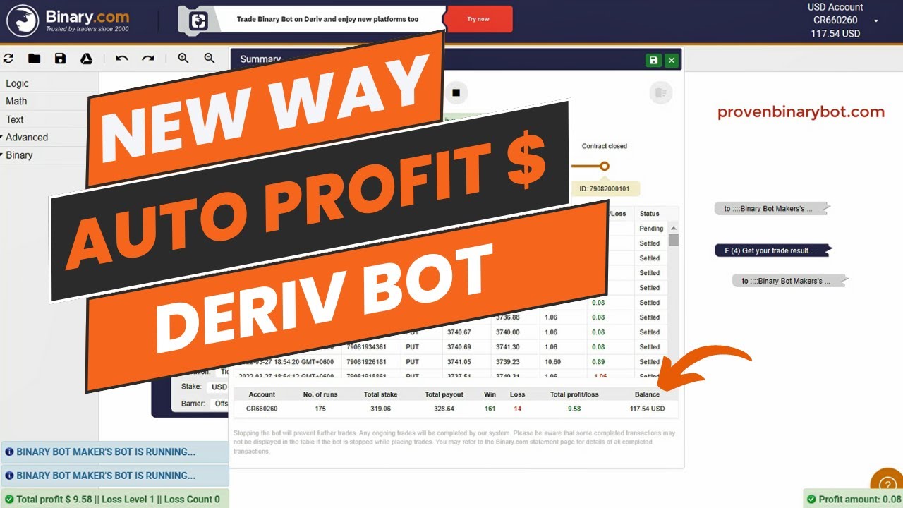 Protected Binary Deriv Bot Array Deriv Bot Verified Exclusive Binary Deriv Bot Youtube