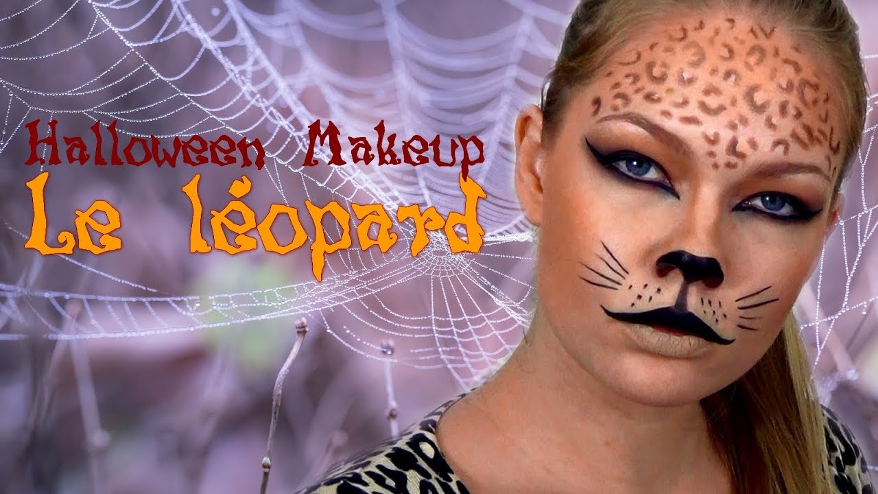 Halloween Makeup | Léopard - YouTube