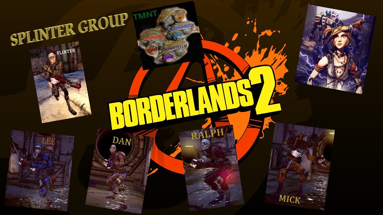 Borderlands 2 | Splinter Group (Side mision) | Teenage Mutant Ninja ...