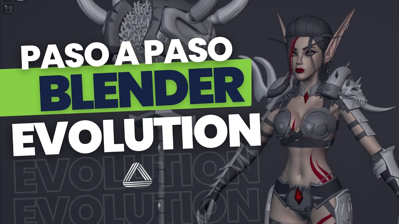 ⚡¡Te compartimos este paso a paso en Blender evolution! - YouTube
