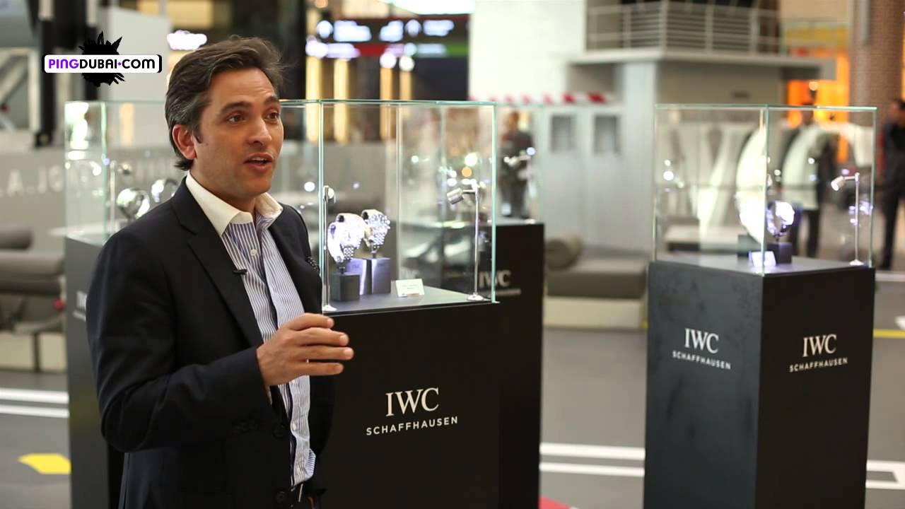IWC TOP Gun Exhibition at the Dubai Mall - YouTube