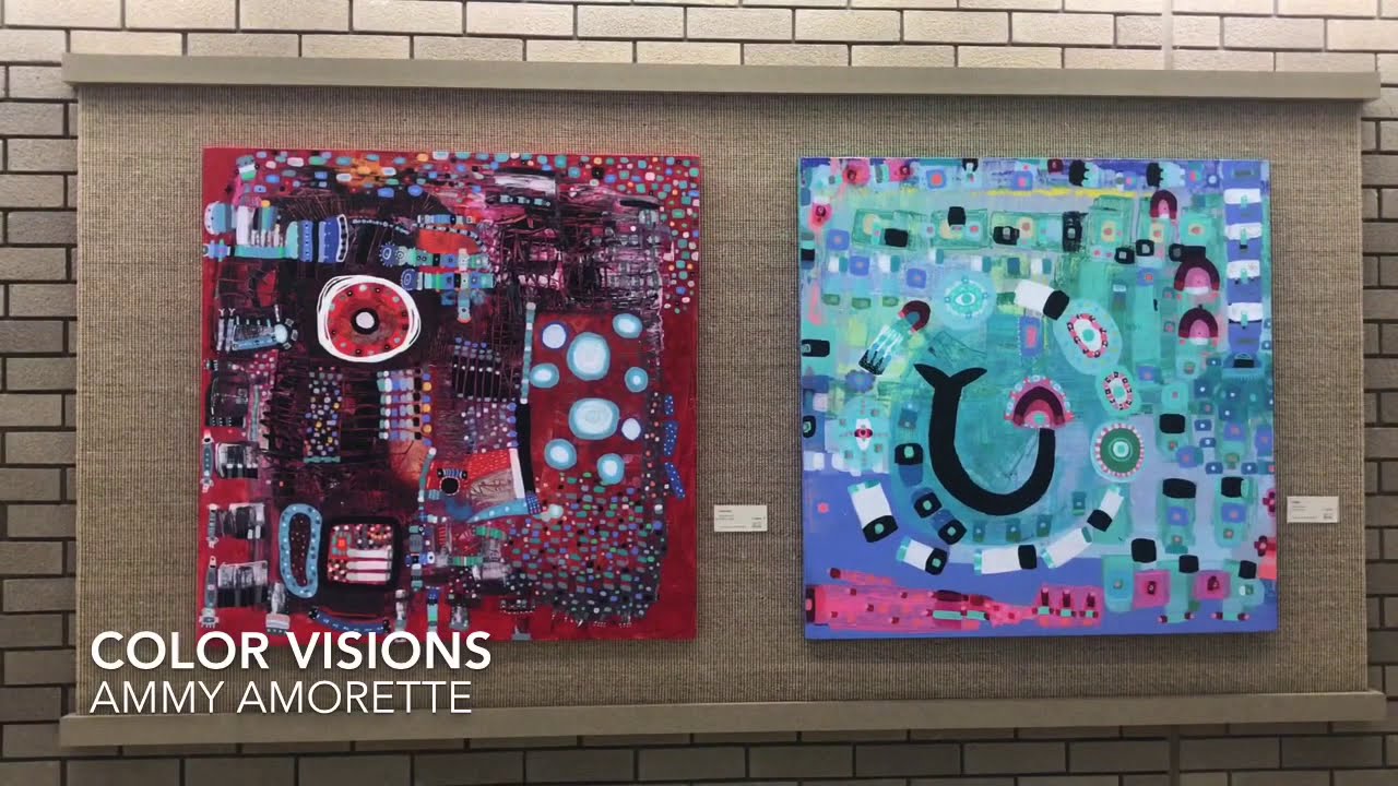 Ammy Amorette “Color Visions” Acrylic on canvas. - YouTube