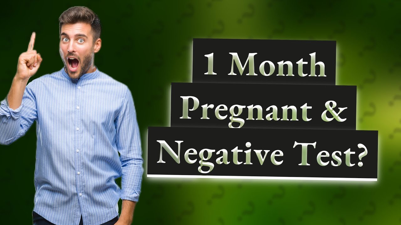 Can I Be A Month Pregnant And Test Negative YouTube can-i-be-a-month-pregnant-and-test-negative-youtube