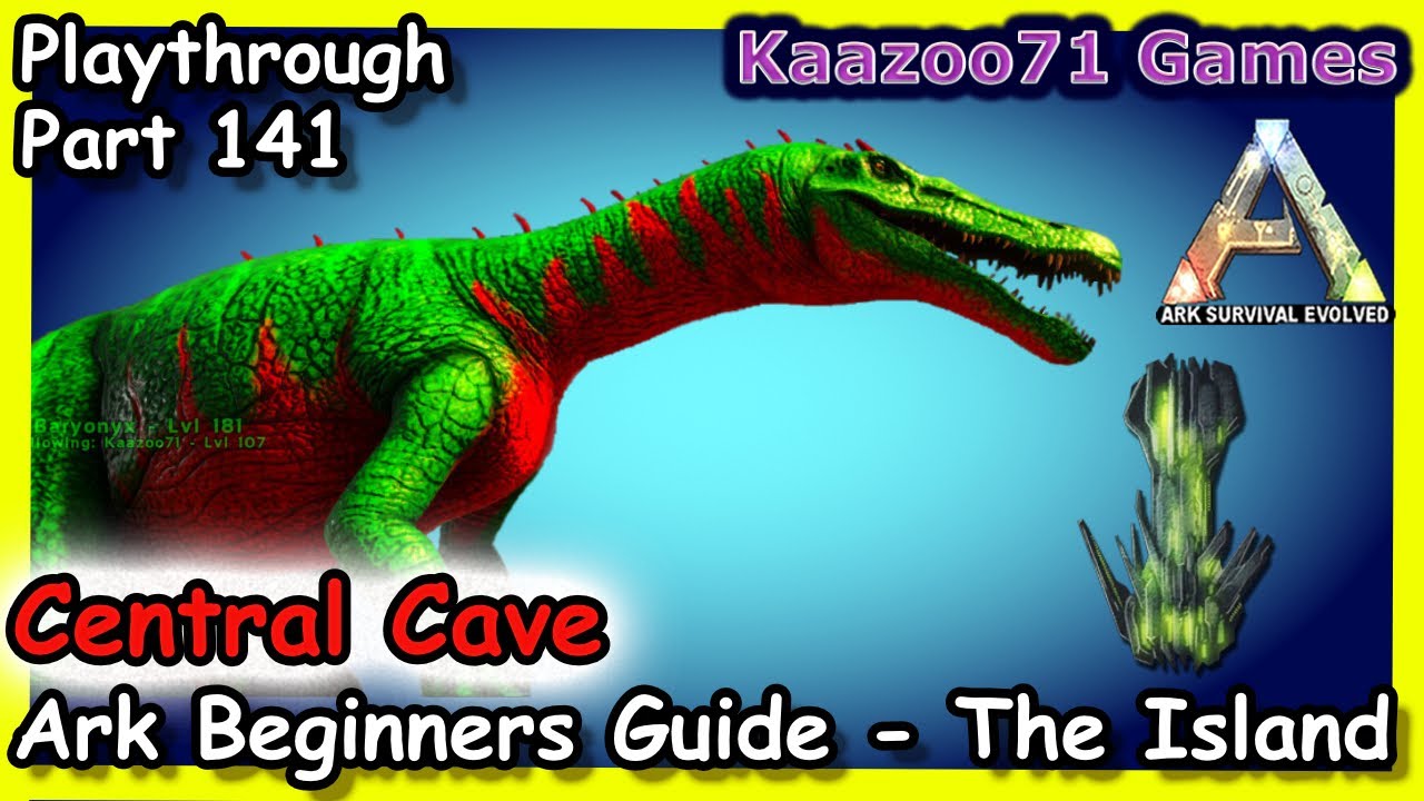 Central Cave Ark💥 - Beginners Guide the Island Episode 141 - YouTube