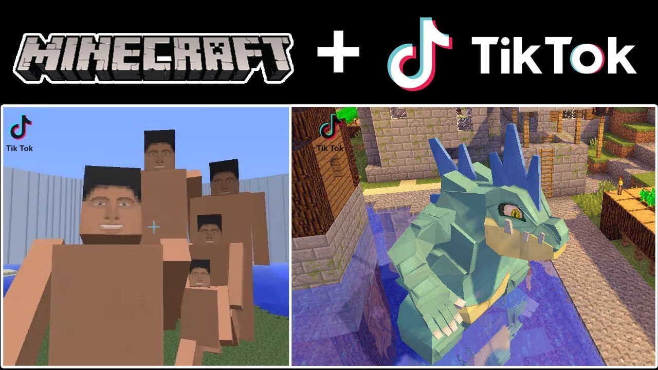 The Funniest & Coolest Tik Tok Minecraft Videos Compilation! (Part 20 ...