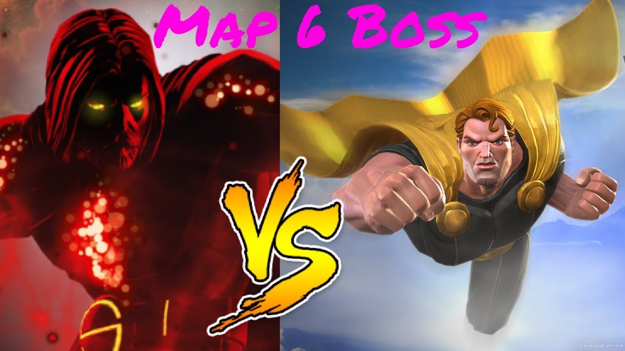 Void vs Map 6 Hyperion Boss! - Marvel Contest Of Champions - YouTube