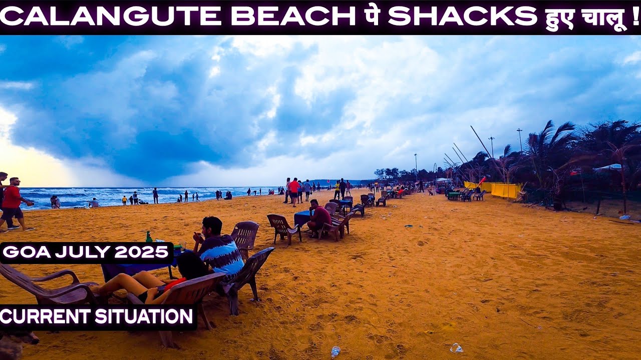 Calangute Beach पे Season वाला Crowd | Goa Latest Vlog | Calangute ...