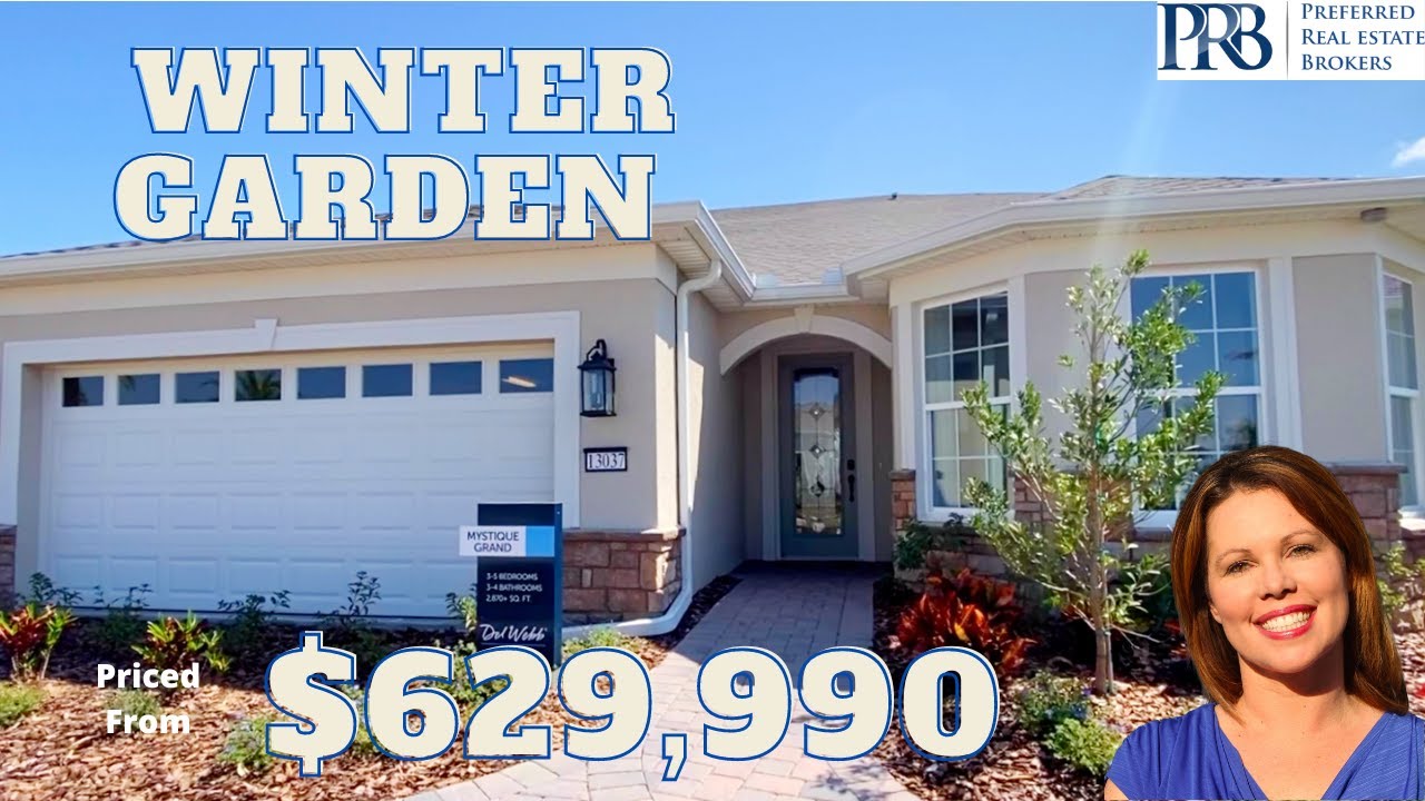 Del Webb I Oasis, Winter Garden, Florida I Mystique Grand Model - YouTube