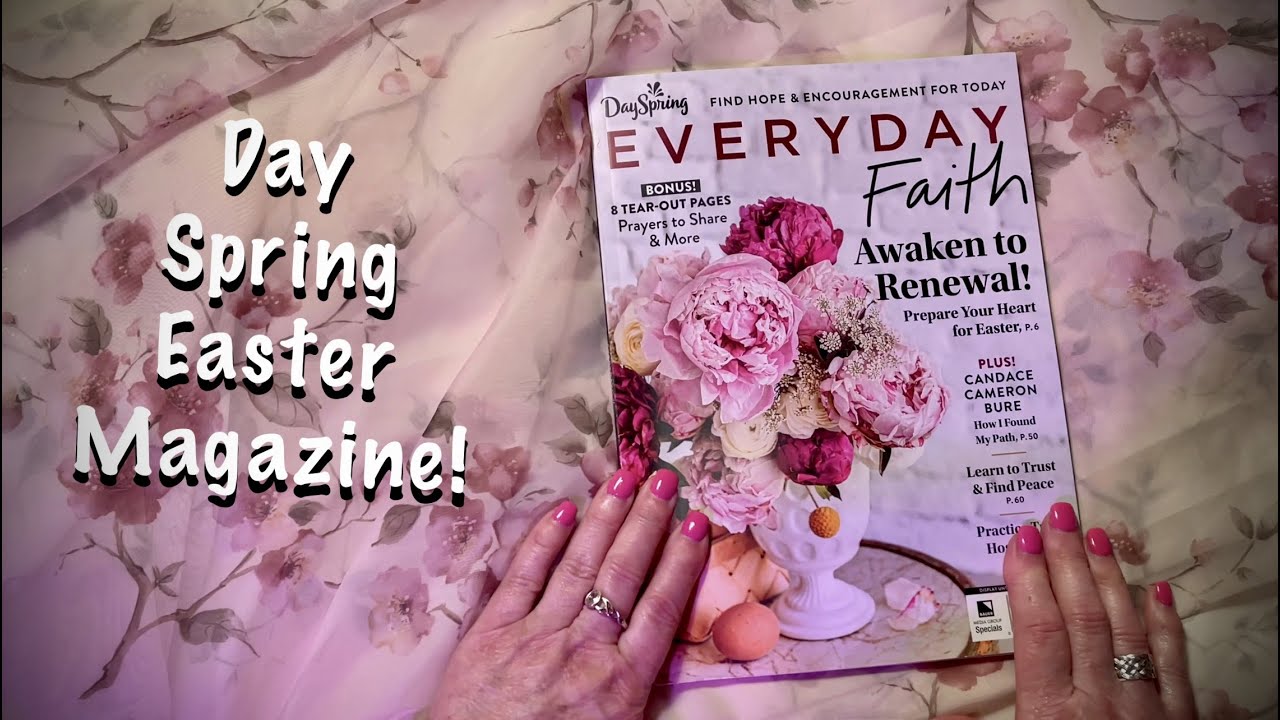 ASMR Easter Magazine page turning (Whispered) Reading Easter ...