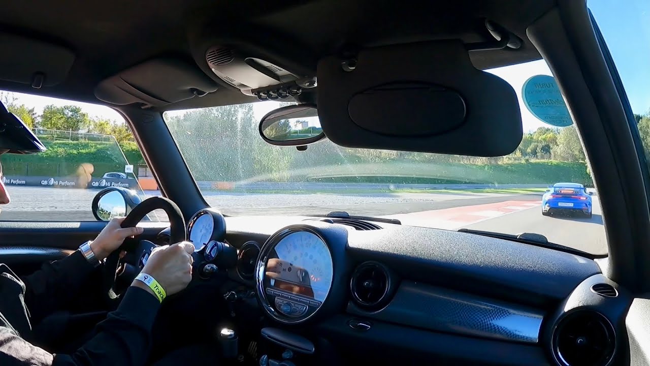 Mini Cooper s r56 VS Porsche gt3Trackday Franciacorta Circuìt 29/09/24 ...