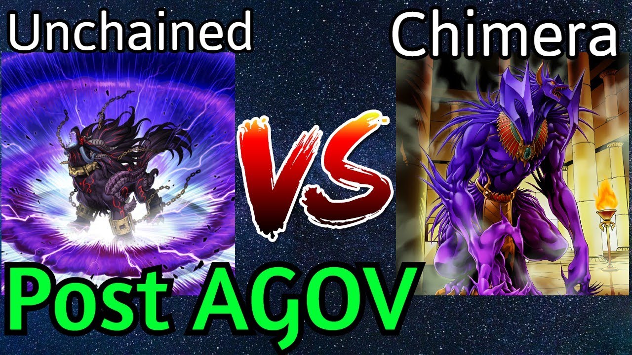 Unchained Vs Chimera Post AGOV Yu-Gi-Oh! - YouTube