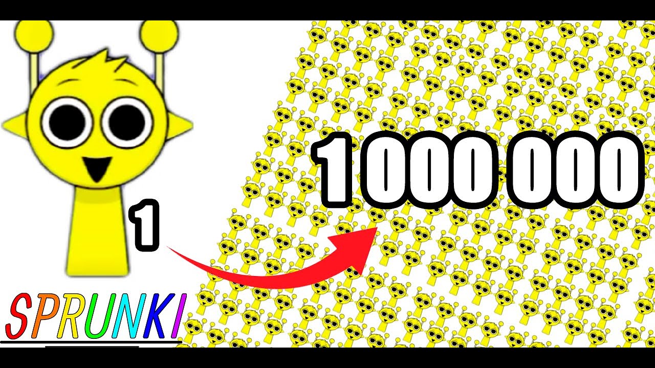 SIMION SPRUNKI 1 VS 1000000 | SPRUNKI GAME #sprunki #simon # ...