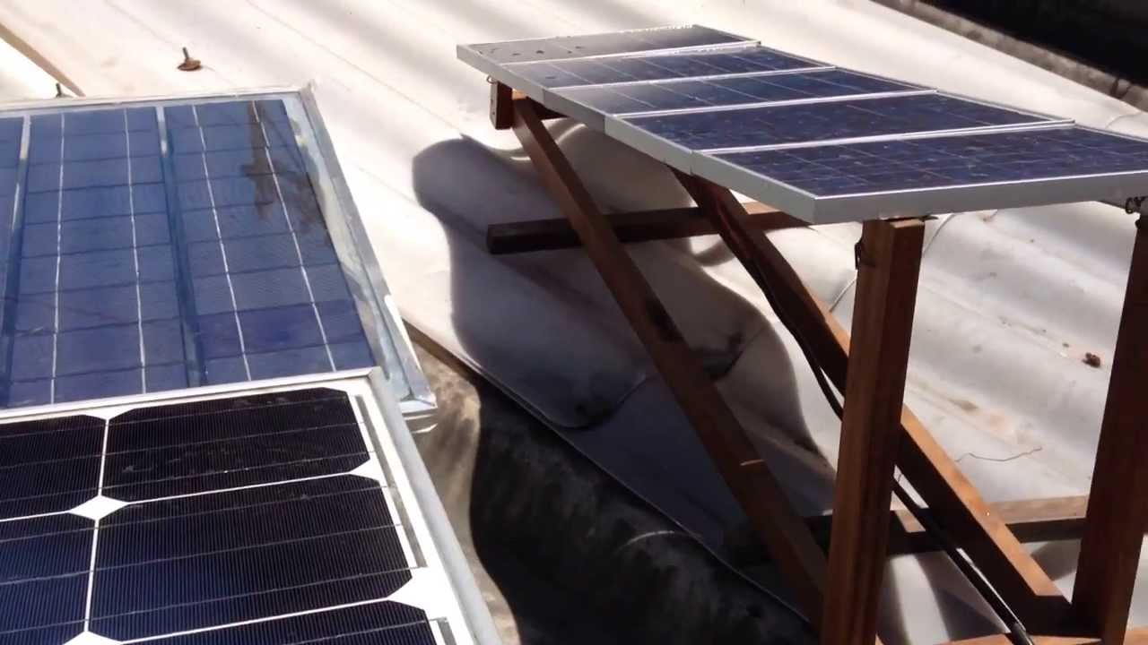 My mix solar array - YouTube
