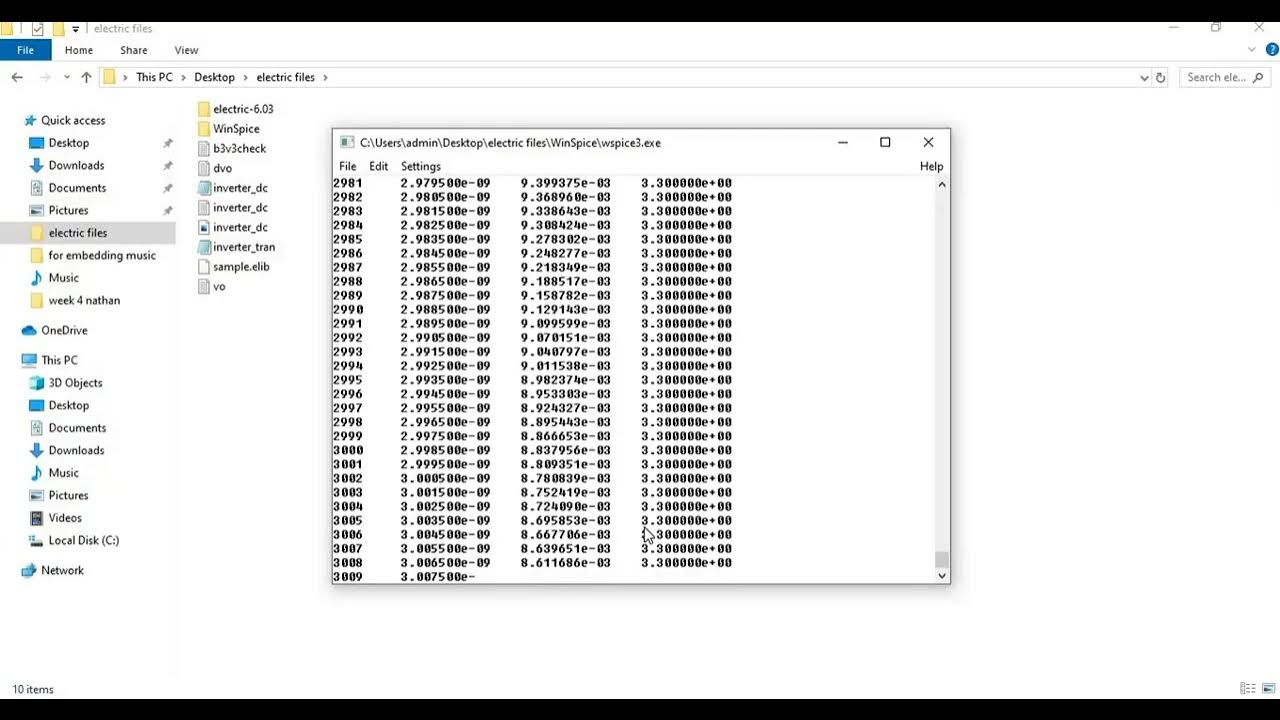 Netlist simulation using Winspice and LTspice - YouTube