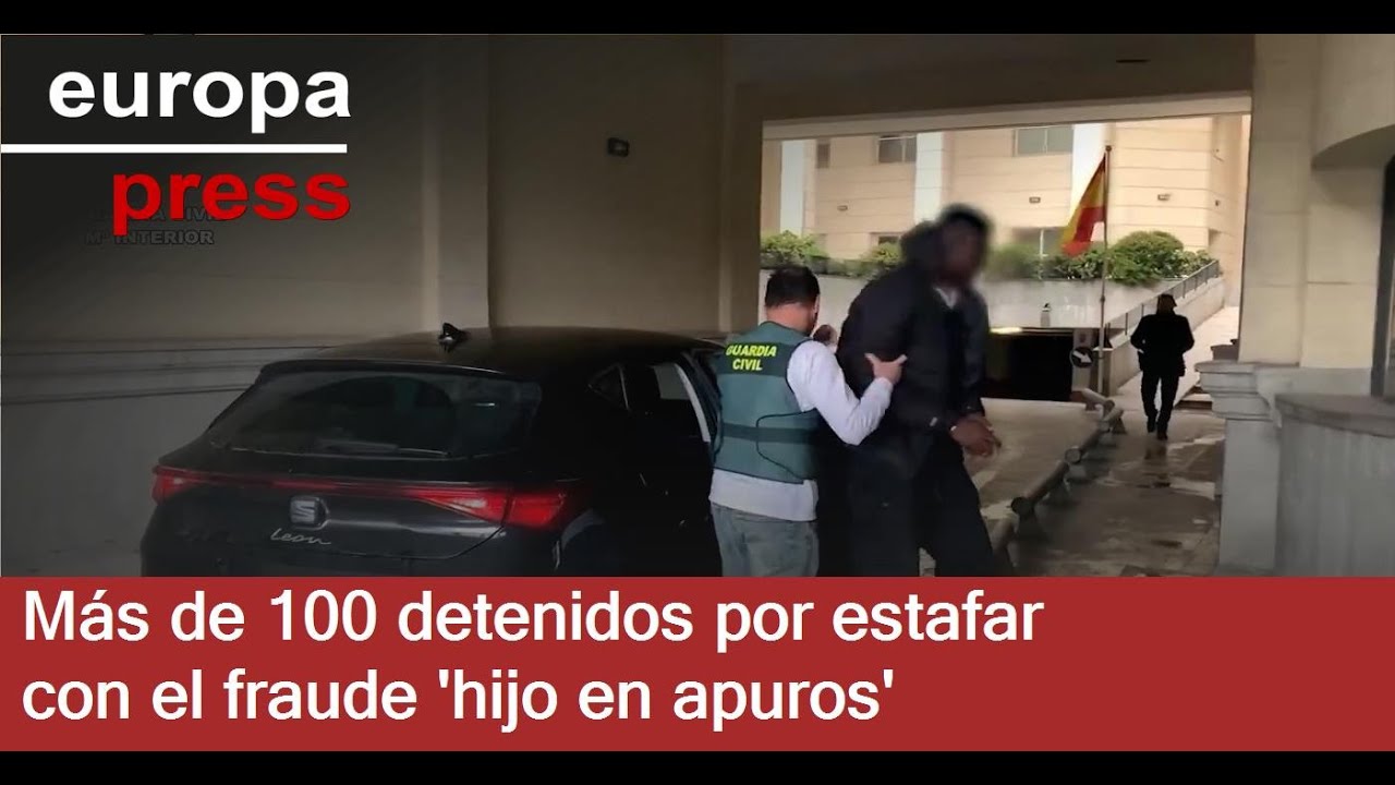 Más de 100 detenidos por estafar con el fraude 'hijo en apuros' - YouTube