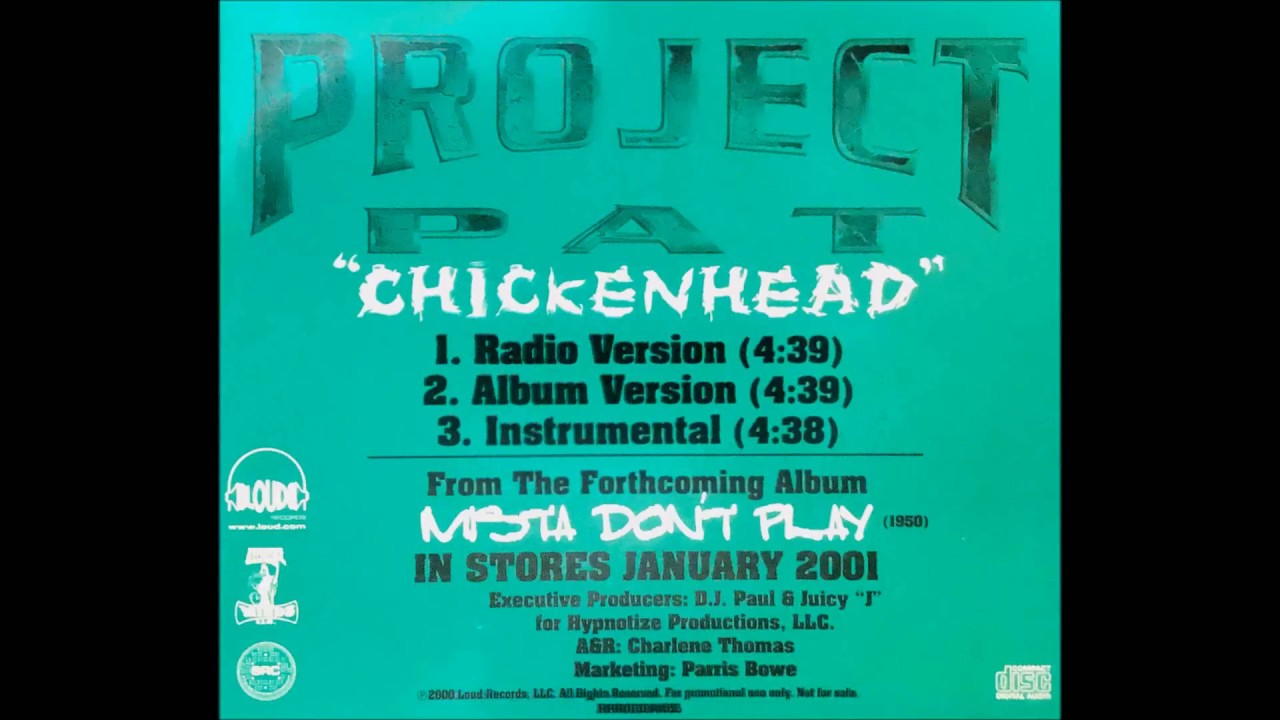 Project Pat Chickenhead (Instrumental Version) - YouTube