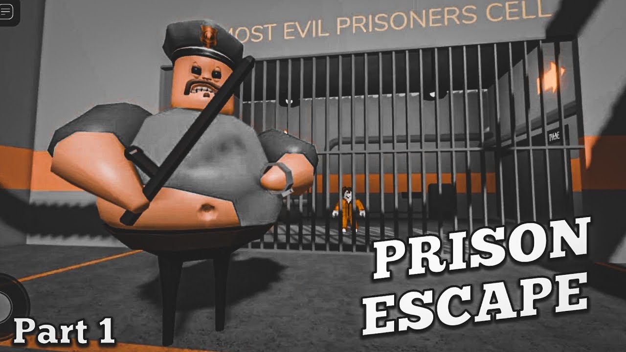ROBLOX PRISON ESCAPE || JAIL BREAK || ROBLOX GAMEPLAY || UNKNOWN AGENT ...