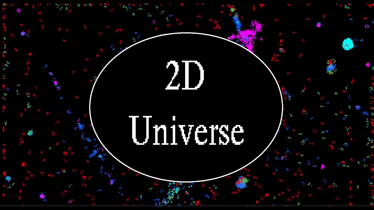 2D Universe - Particle Life Simulation - YouTube