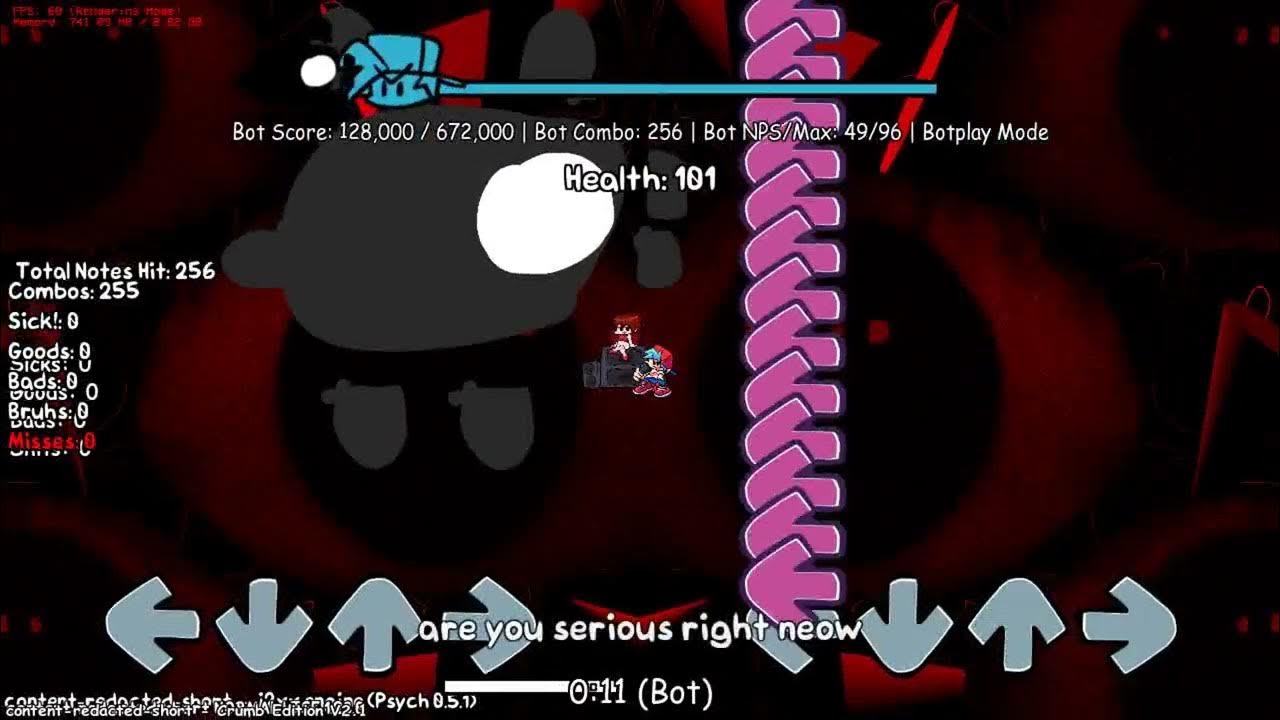 content redacted short botplay no lag (rendering mode) - YouTube