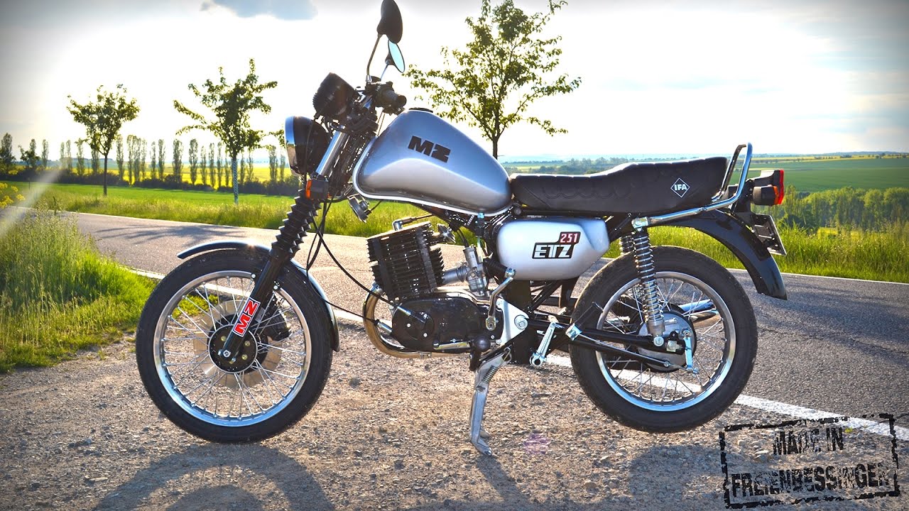 MZ ETZ 251 | Mit DDR Originalteilen restauriert! - YouTube