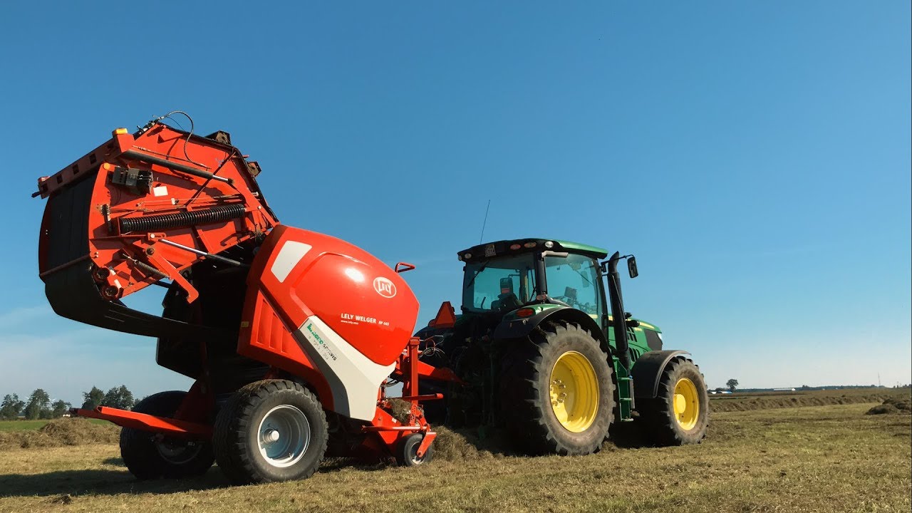 Czwarty pokos z Lely RP-445 E-Link Pro + omówienie prasy | Bartek Kas ...