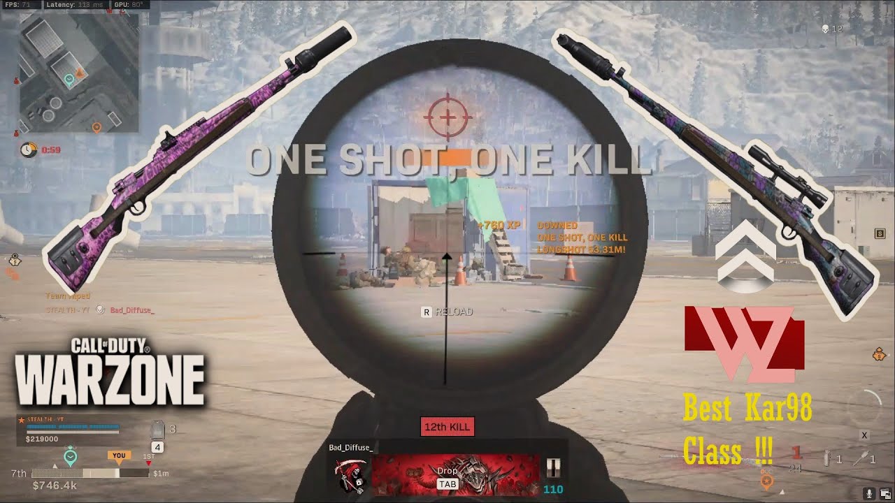 The New Upgraded Kar98 Is Amazing 😍 Warzone COD Gameplay. - YouTube