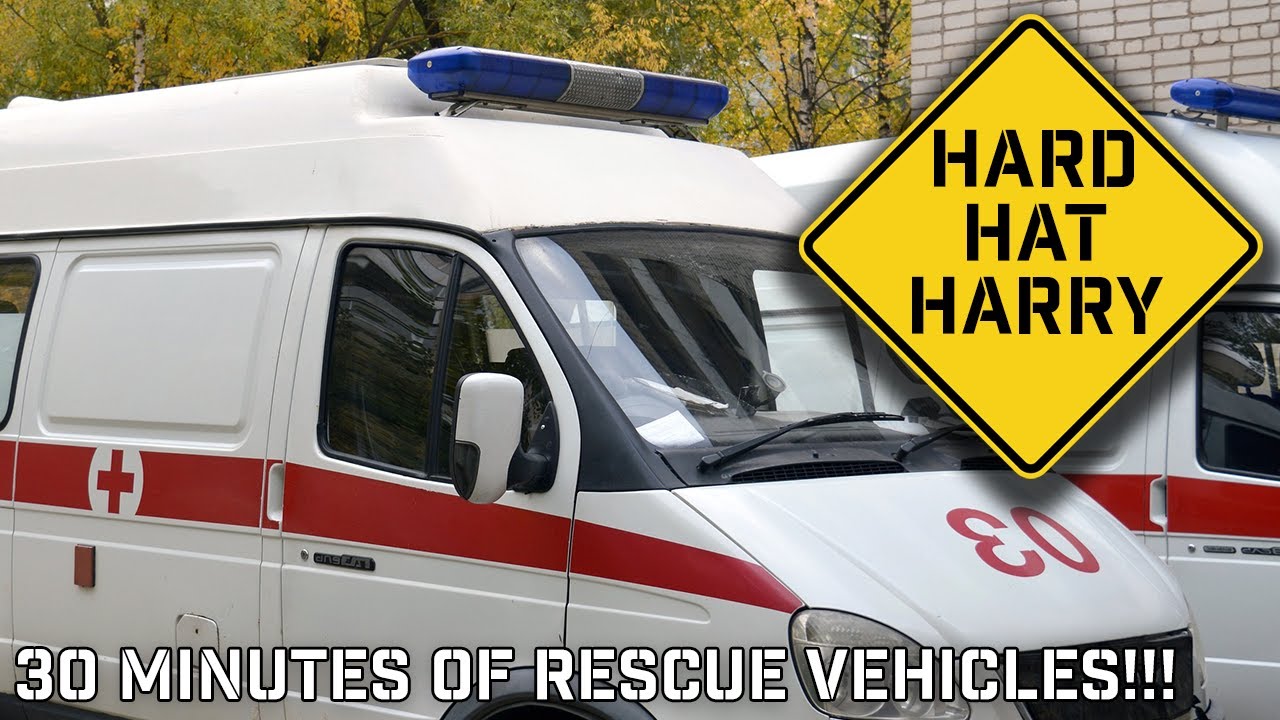 Hard Hat Harry: Adventures with Rescue Vehicles (35-Minutes of Rescue ...