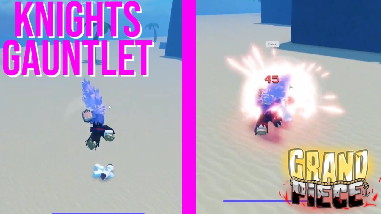 [GPO]The New Knights Gauntlets In Grand Piece Online Look Insane ...