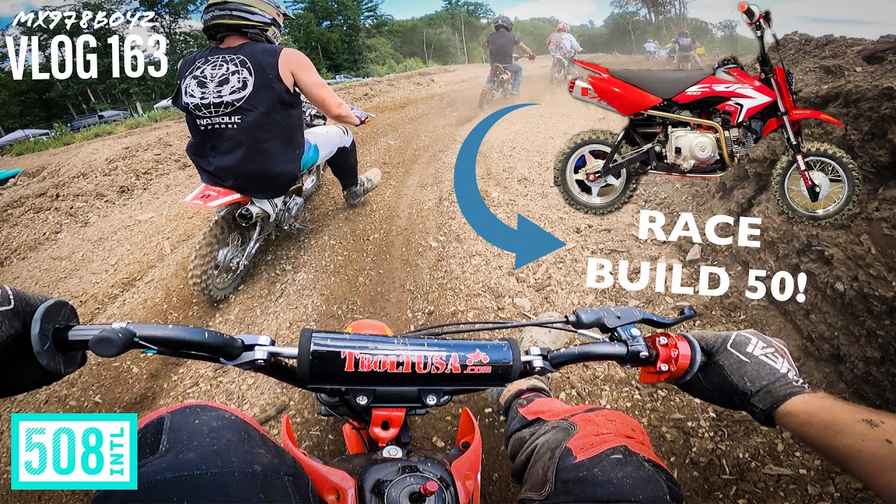 Racing A CUSTOM CRF50! (508 International) - MX978Boyz Vlog 163 - YouTube