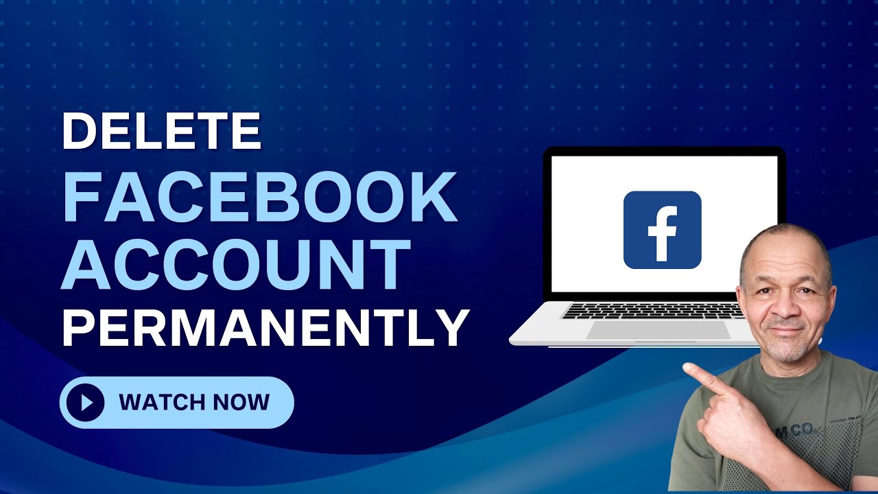How to Delete Facebook Account Permanently on PC/Laptop 2024 - YouTube