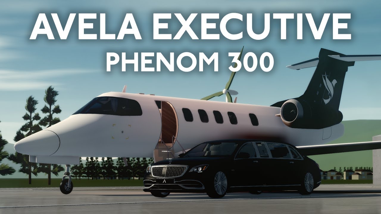 Avela Airways Private Jet Flight Review (Roblox) - YouTube