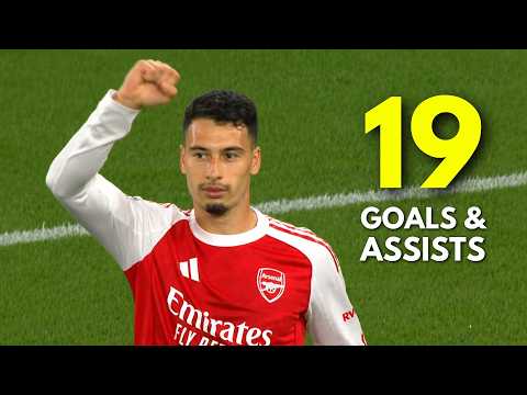 Gabriel Martinelli - All 12 Goals & 7 Assists in Season 2025/26 ᴴᴰ